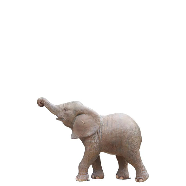 Walking Baby Elephant Statue - Prop Rental – LM Treasures Prop Rentals