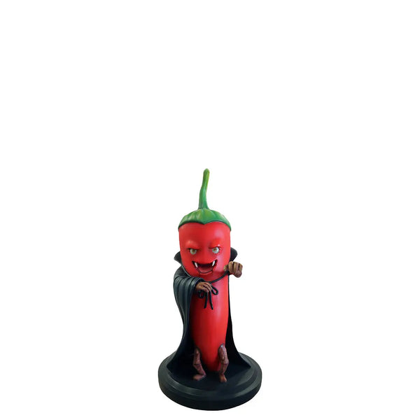 Count Dracula Chili Spooky Veggie Statue – LM Treasures Prop Rentals