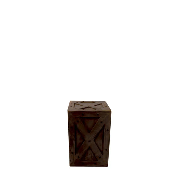 Small Dark Brown Crate - Prop Rental – LM Treasures Prop Rentals