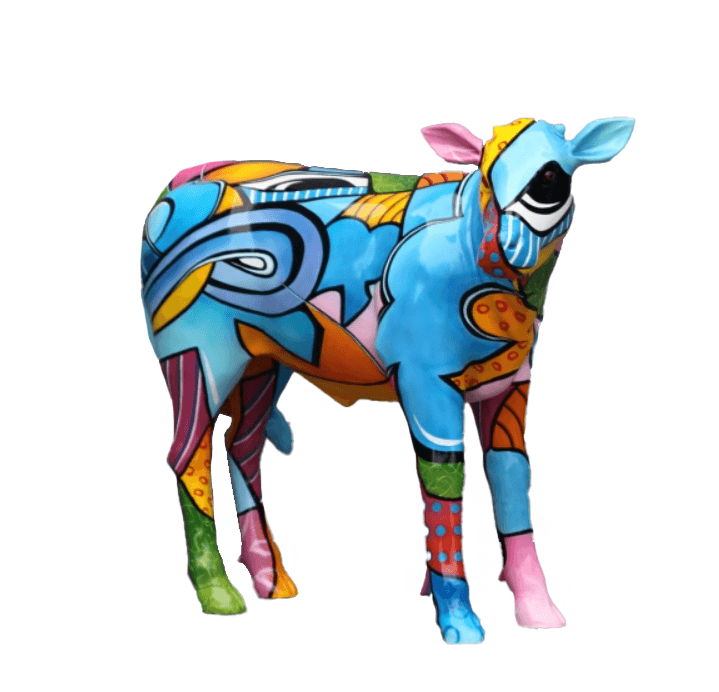 Baby Calf Pop Statue - Prop Rental – LM Treasures Prop Rentals